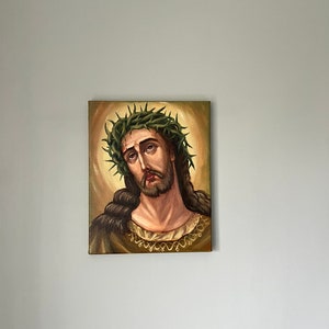 Jesus Christ Oil Painting Religious Picture Icon - Etsy