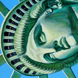 Statue of Liberty Acrylic Picture - Etsy