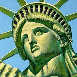 Statue of Liberty Acrylic Picture - Etsy
