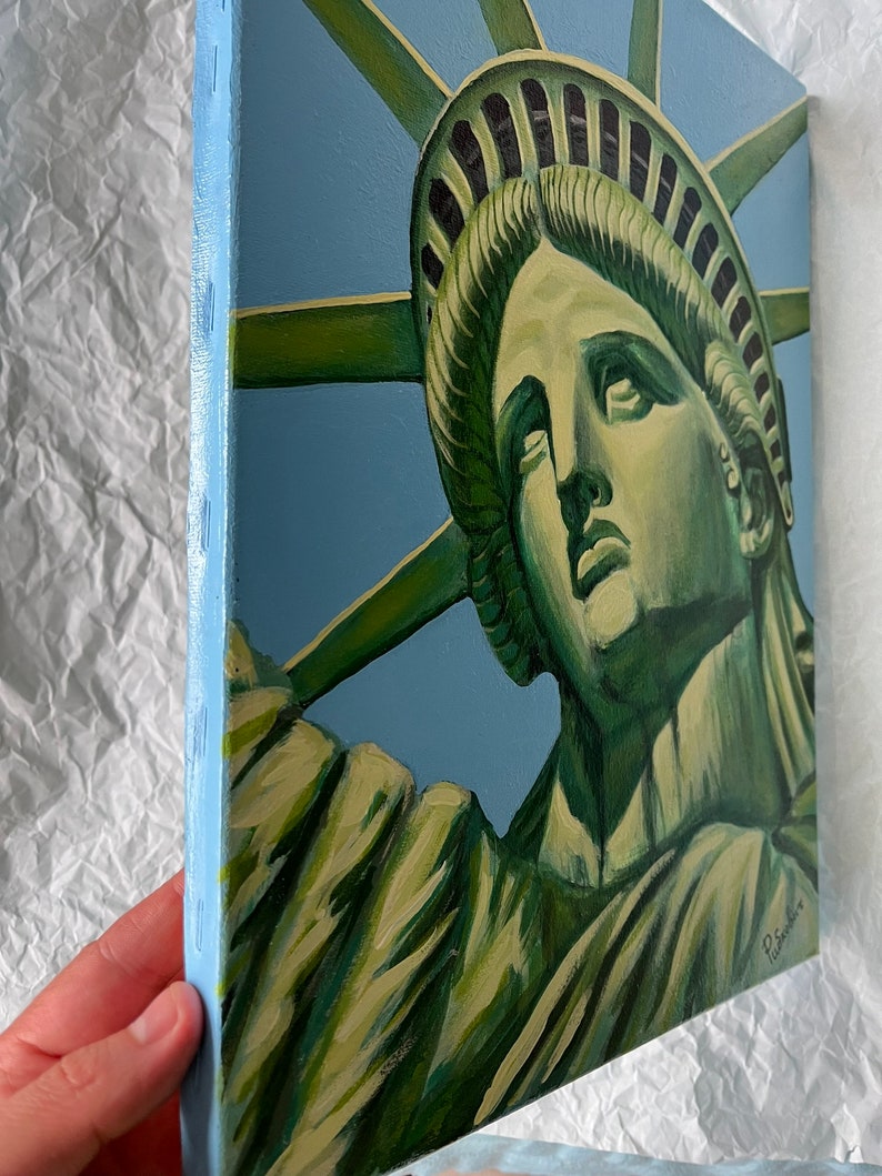 Statue of Liberty Acrylic Picture - Etsy