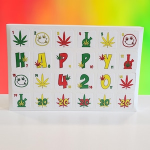 Weed Advent Calendar - Etsy