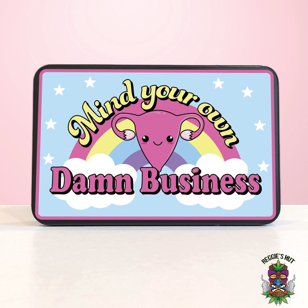 Mind Your Own Business Pill Box: Locking Aluminum Birth Control Case - Etsy