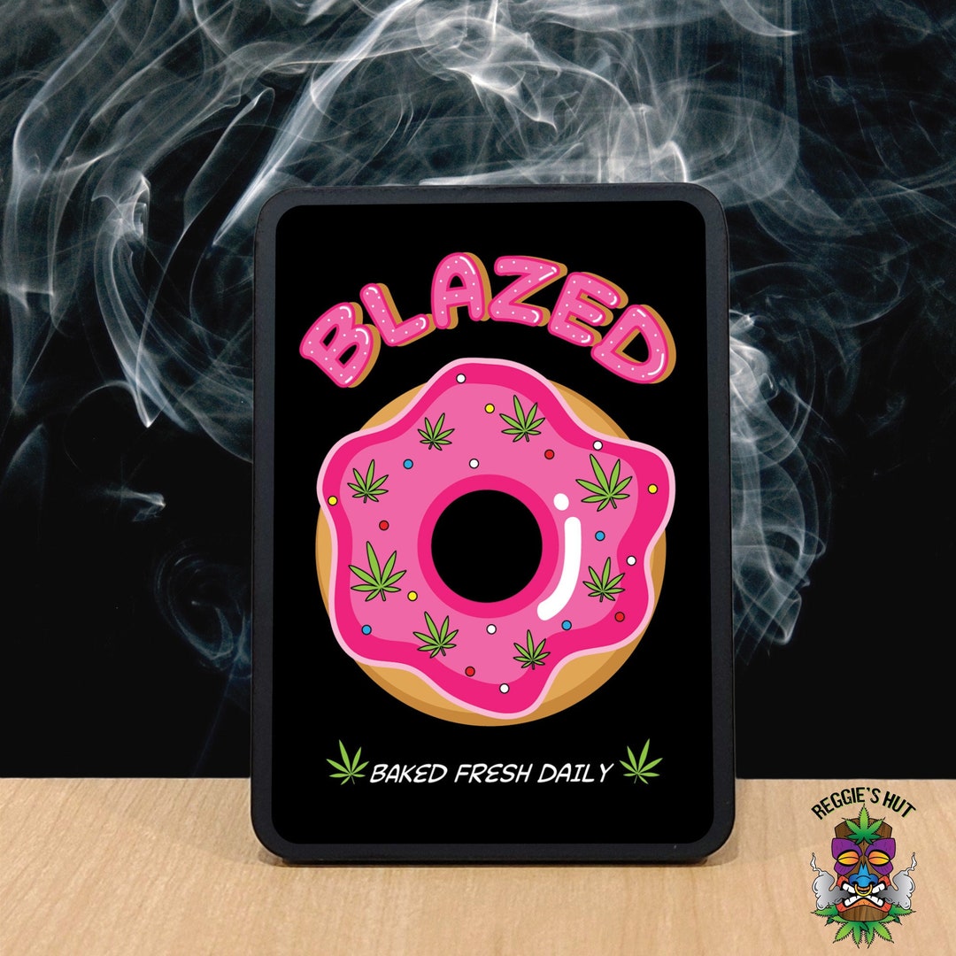 Blazed Donut Joint Case, Cute Joint Case Holder, Crush Proof Cigarette ...