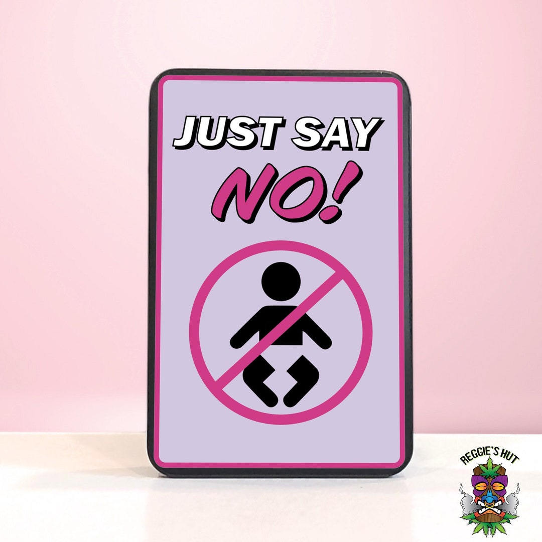 Just Say No Birth Control Case: Aluminum Pill Box With Locking Lid - Etsy