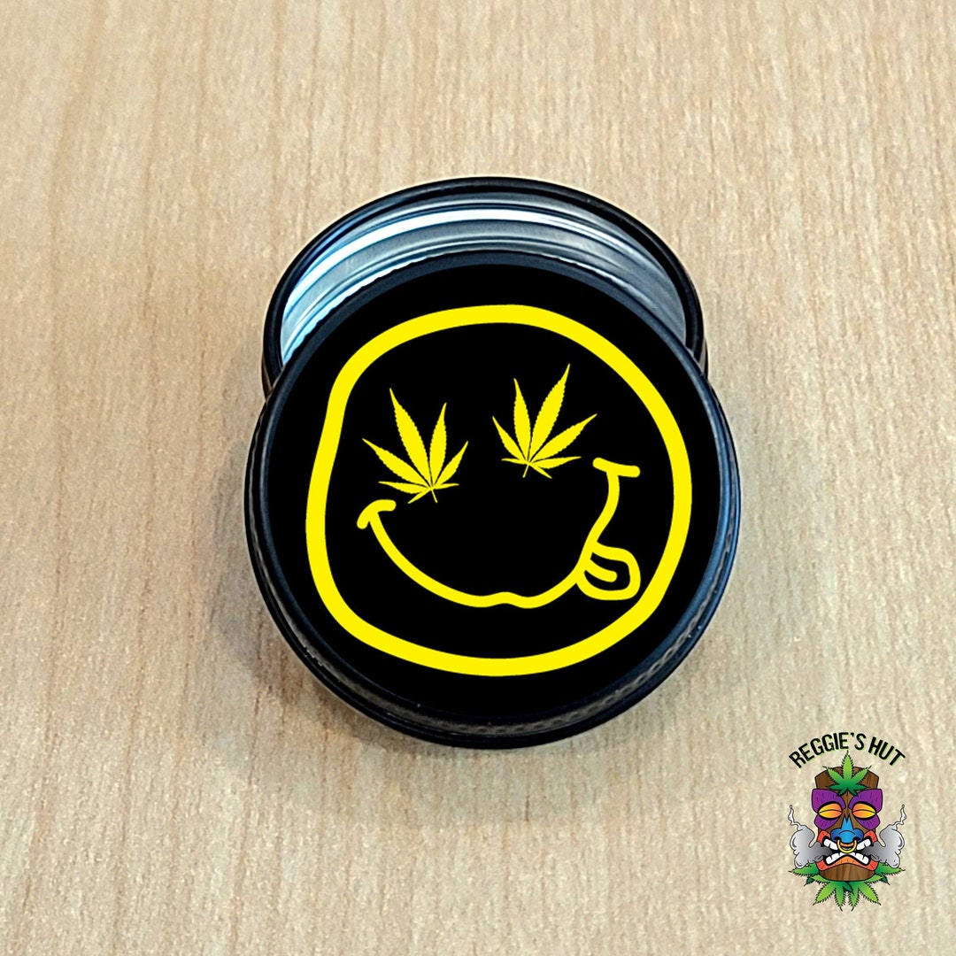 Smiley Face Stash Case, Pill Box Case Holder, Medication Pill Storage ...