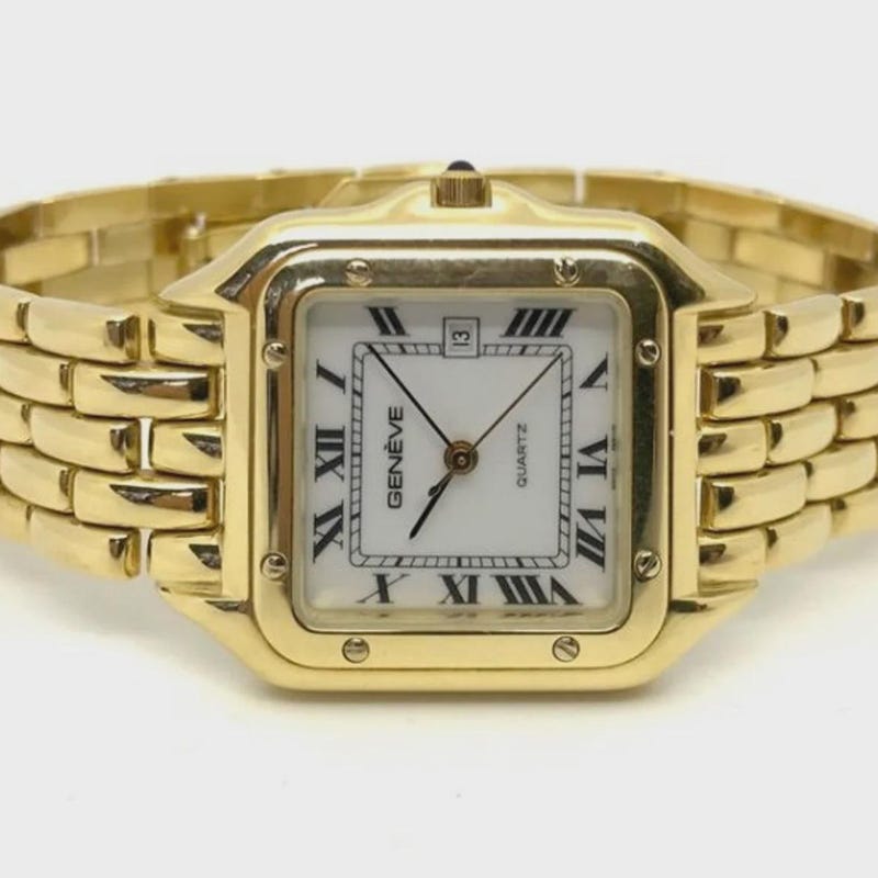 Gold Watch 14 K - Etsy UK