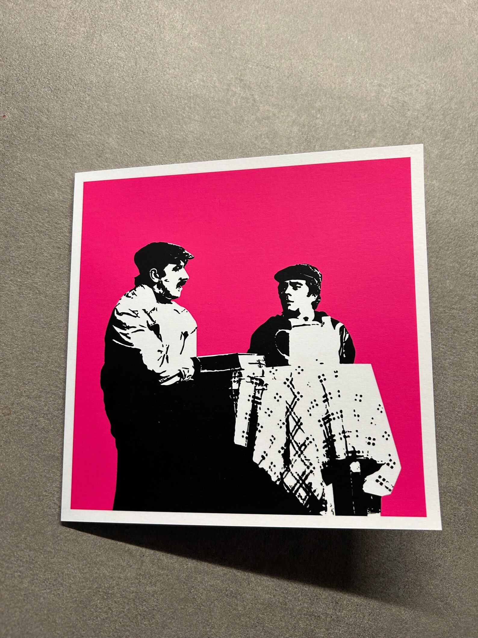 Limited Edition Pete and Dud Greeting Card - Etsy UK