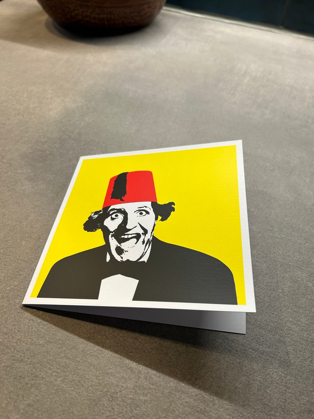 Limited Edition Tommy Cooper Greeting Card - Etsy