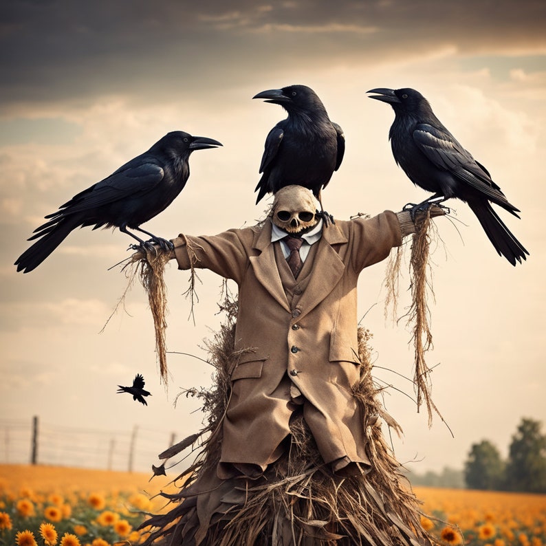 100 Crows Images Photos for Dark Creepy Journaling Scrapbooking Pk2 - Etsy