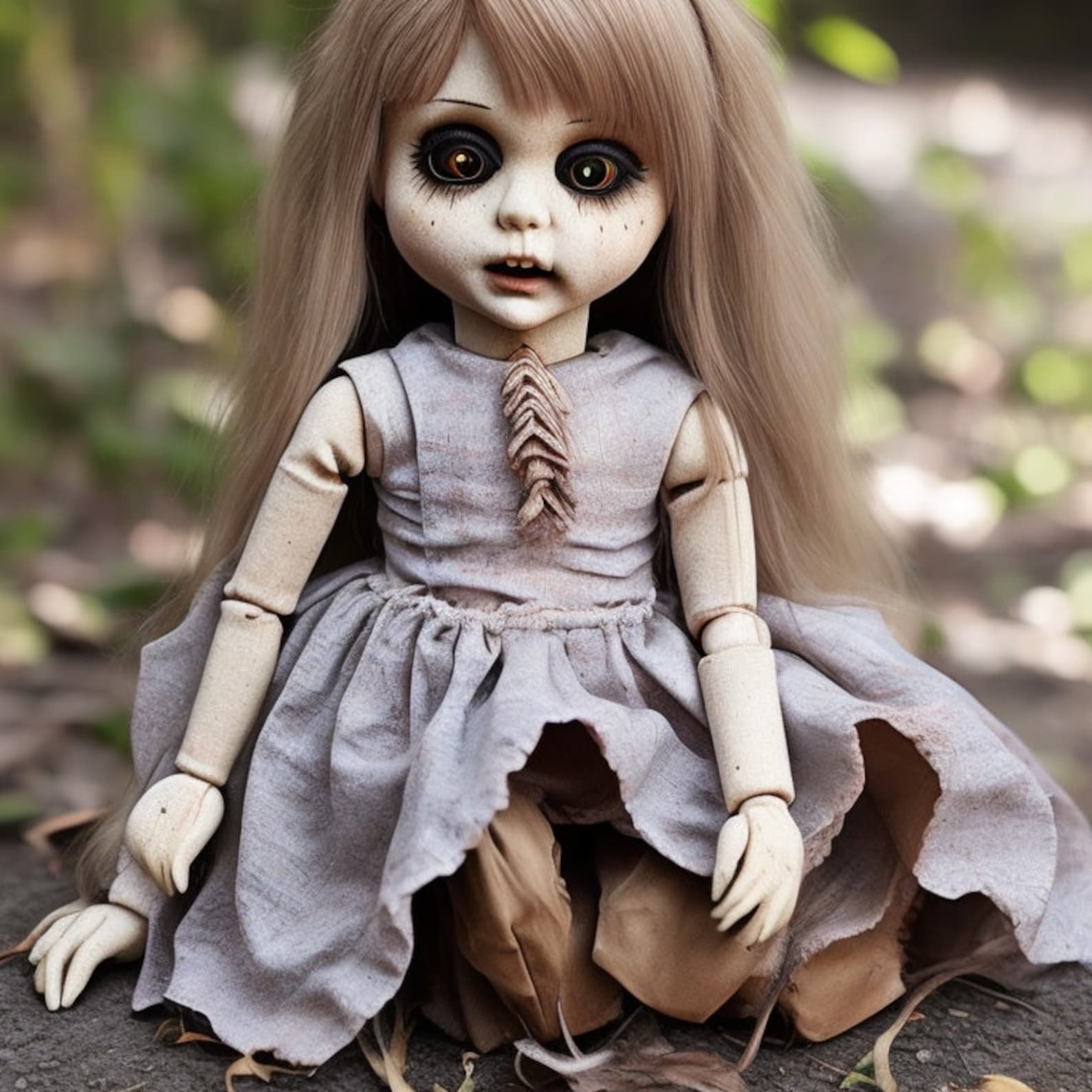 100 Creepy Dolls Images Photos for Dark Creepy Journaling Scrapbooking ...