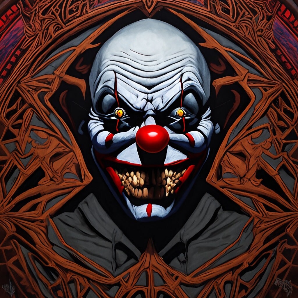 100 Creepy Clowns Standing & Portraits Images Photos for Dark Creepy ...