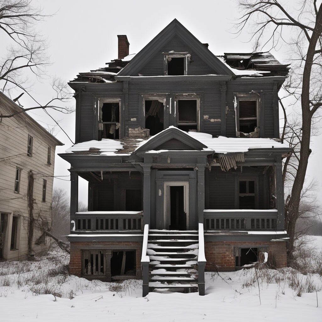 100 Abandoned Homes & Rooms Images Photos for Dark Creepy Journaling ...