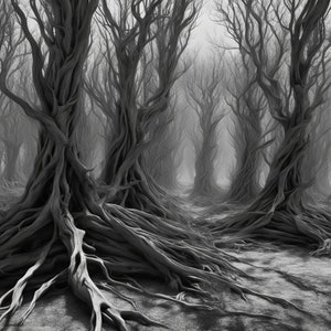 100 Dead Trees Images Photos for Dark Creepy Journaling Scrapbooking ...