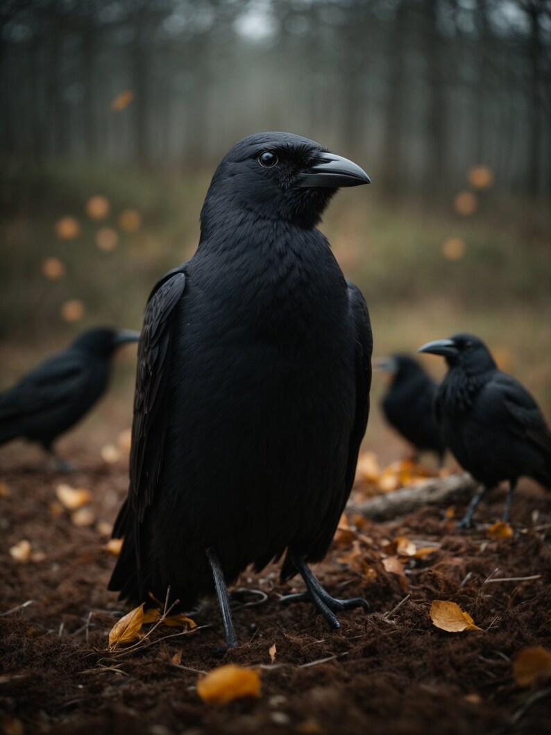 100 Crows Images Photos for Dark Creepy Journaling Scrapbooking Pk2 - Etsy