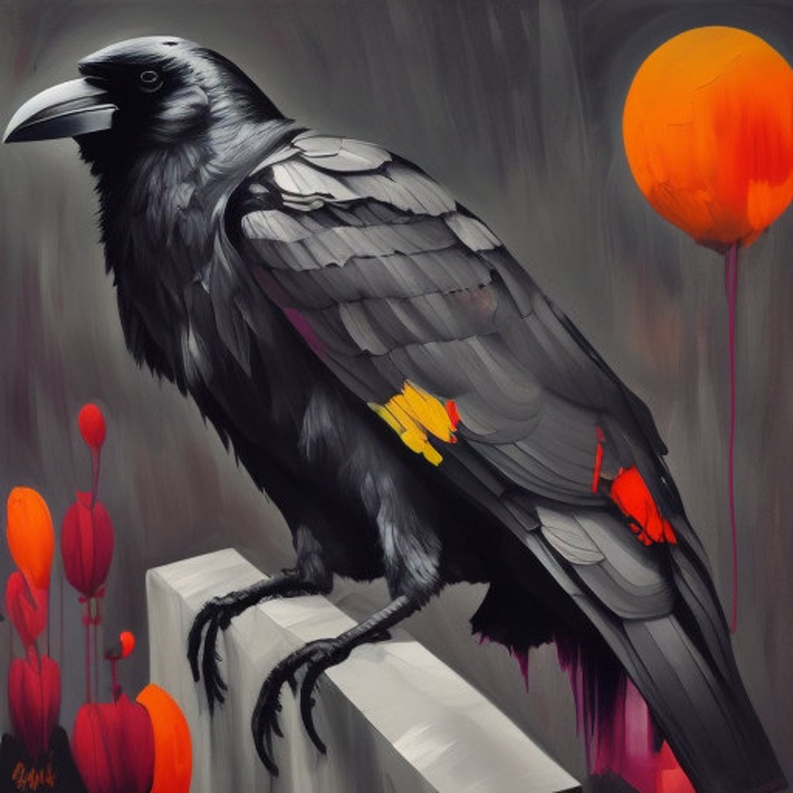 100 Crows on Tombstones Images Photos for Dark Creepy Journaling ...