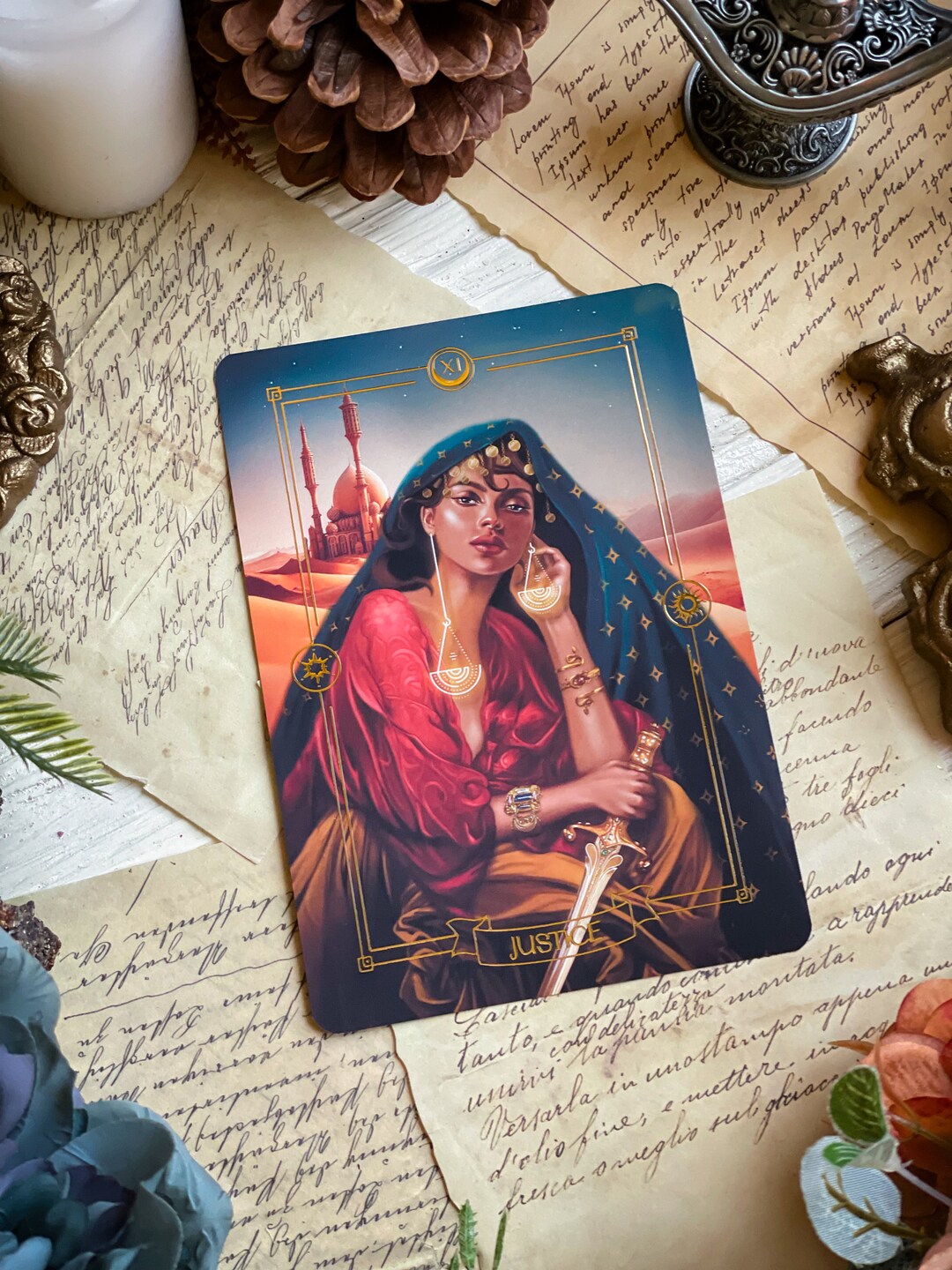 Taro Card - Nahri - City of Brass - Etsy