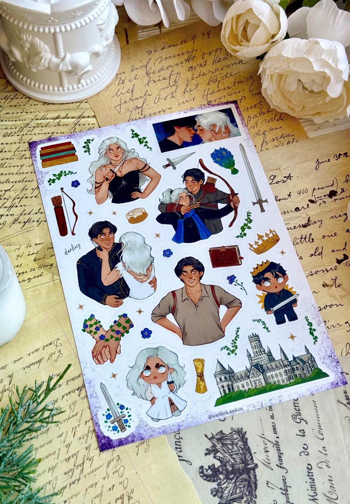 Sticker Pack Powerless - Etsy