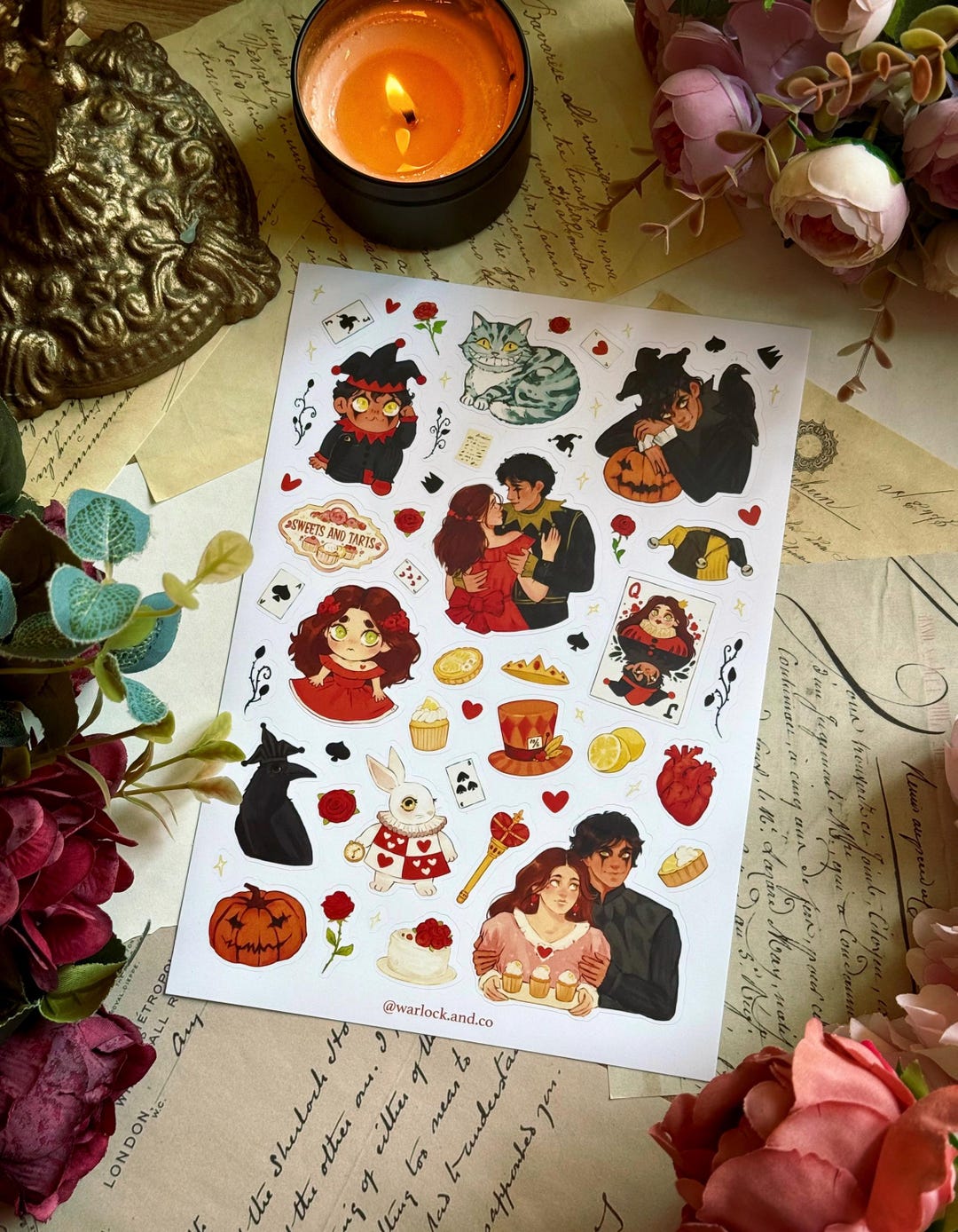 Sticker Pack - Heartless Marissa Meyer - Etsy