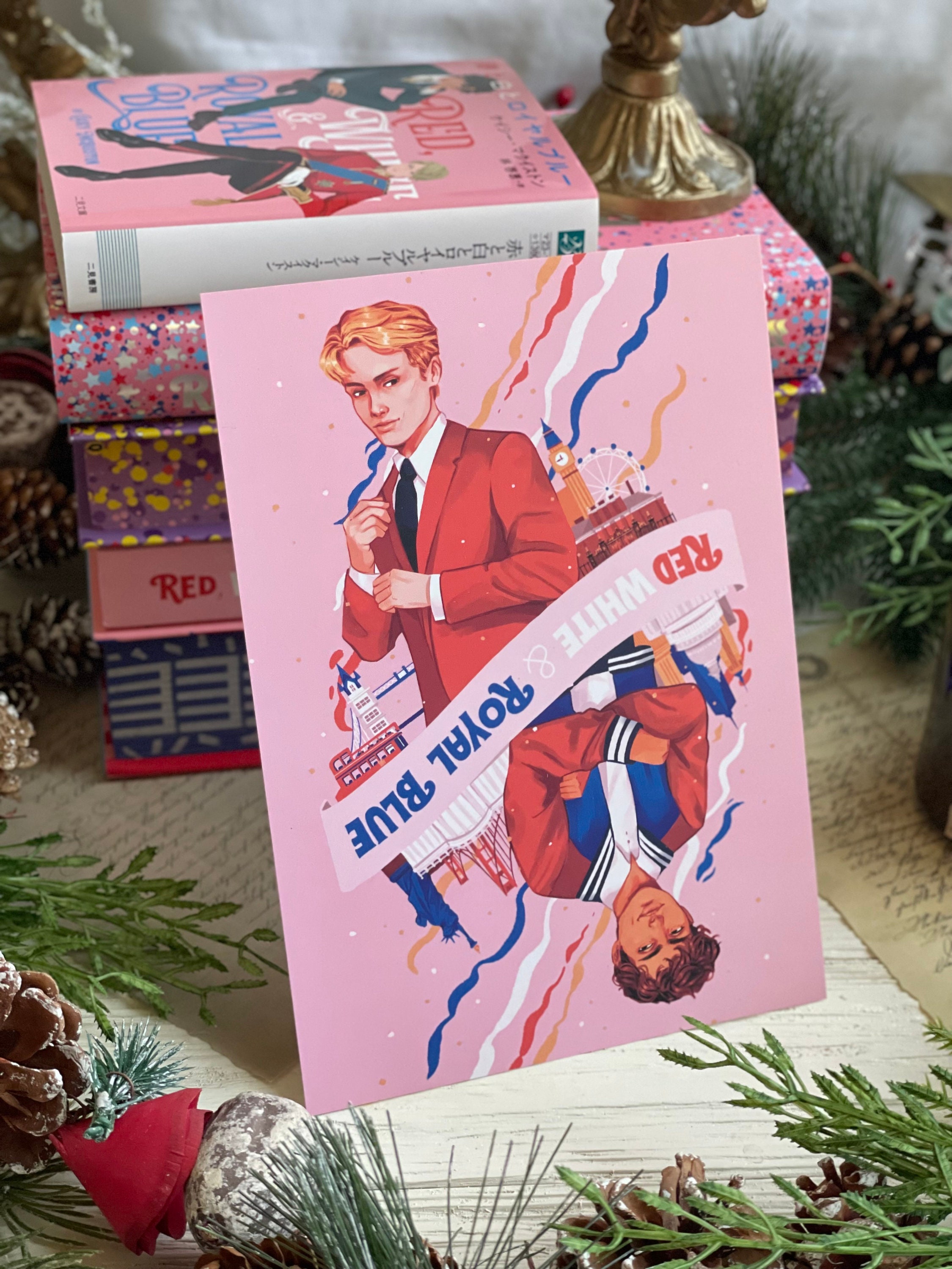 Alex and Henry, Red White & Royal Blue Fanart Art Print - Etsy