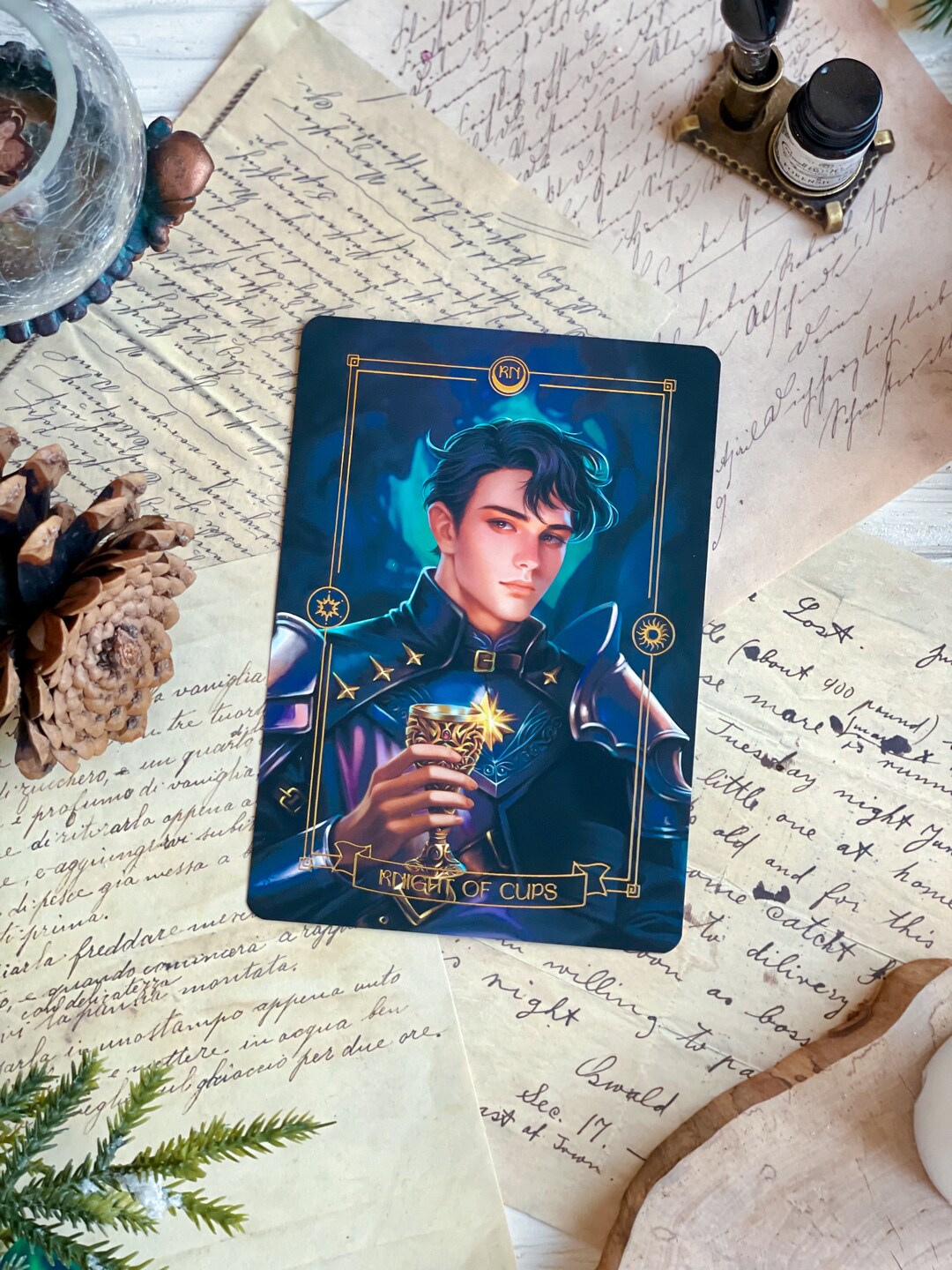 Tarot Card - Will - Dark Rise - Etsy