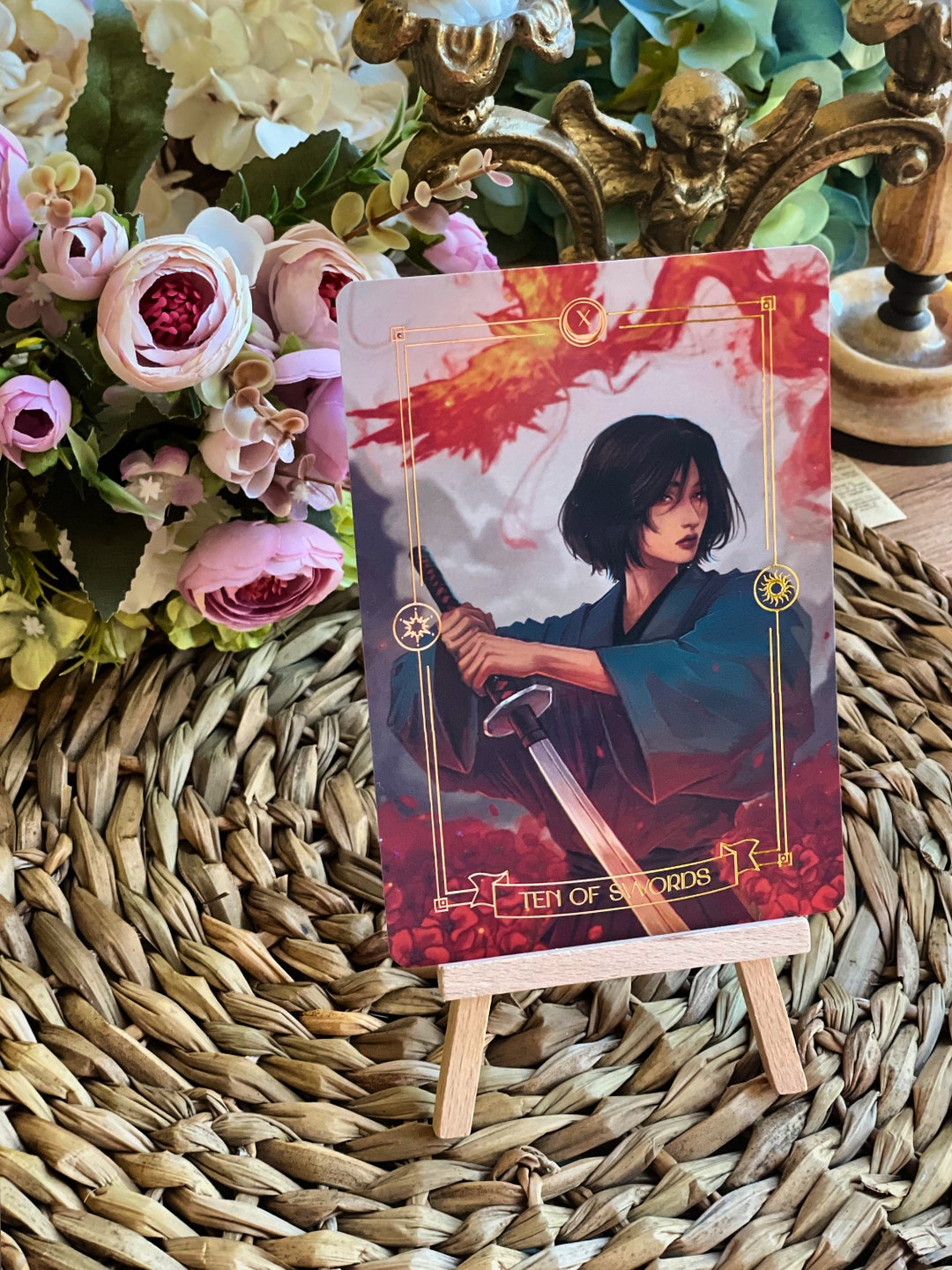 Tarot Card - Rin - the Poppy War - Etsy