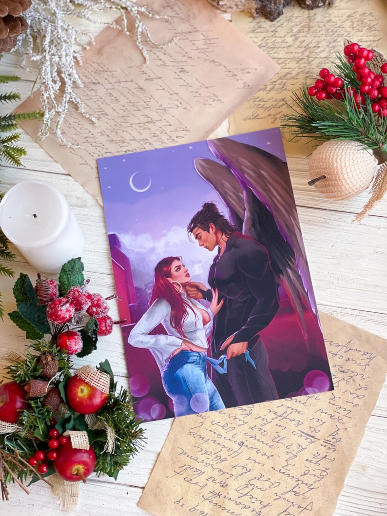 Bryce and Hunt - Crescent City - Art Print - Etsy