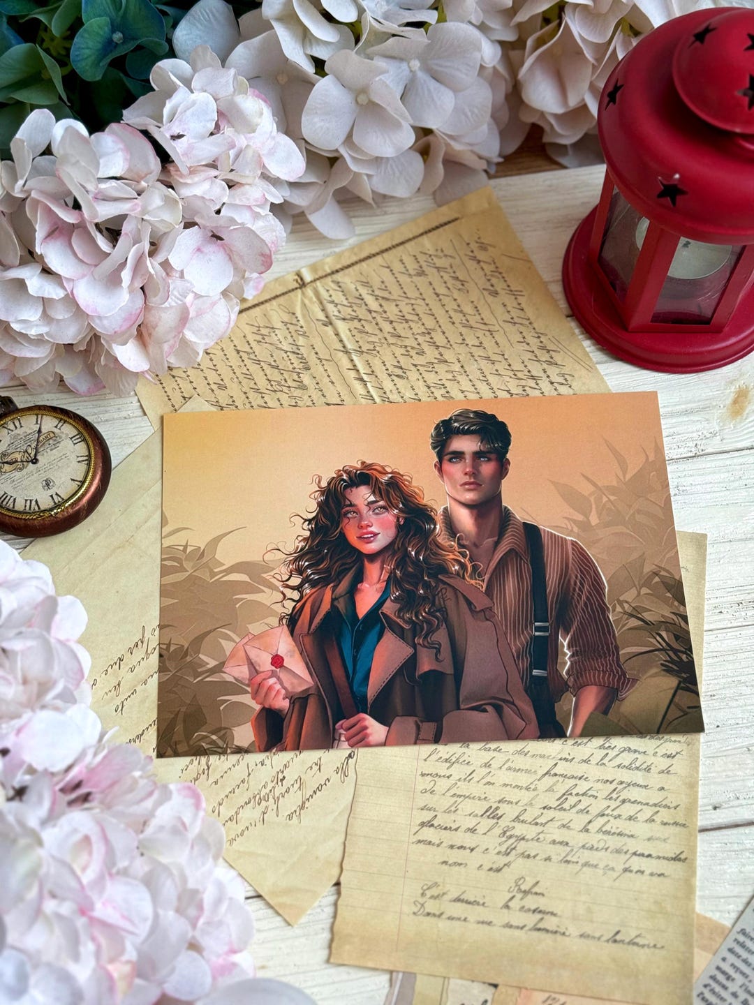 Art Print - Divine Rivals - Iris Winnow and Roman Kitt - Etsy