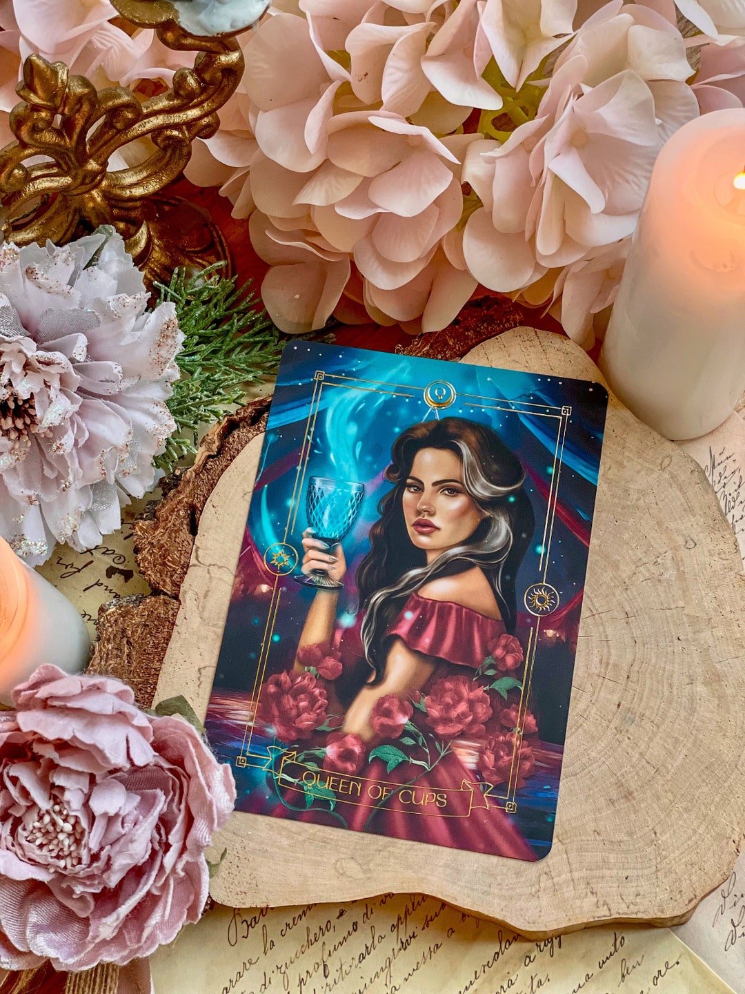 Tarot Card - Scarlett Dragna - Caraval - Etsy