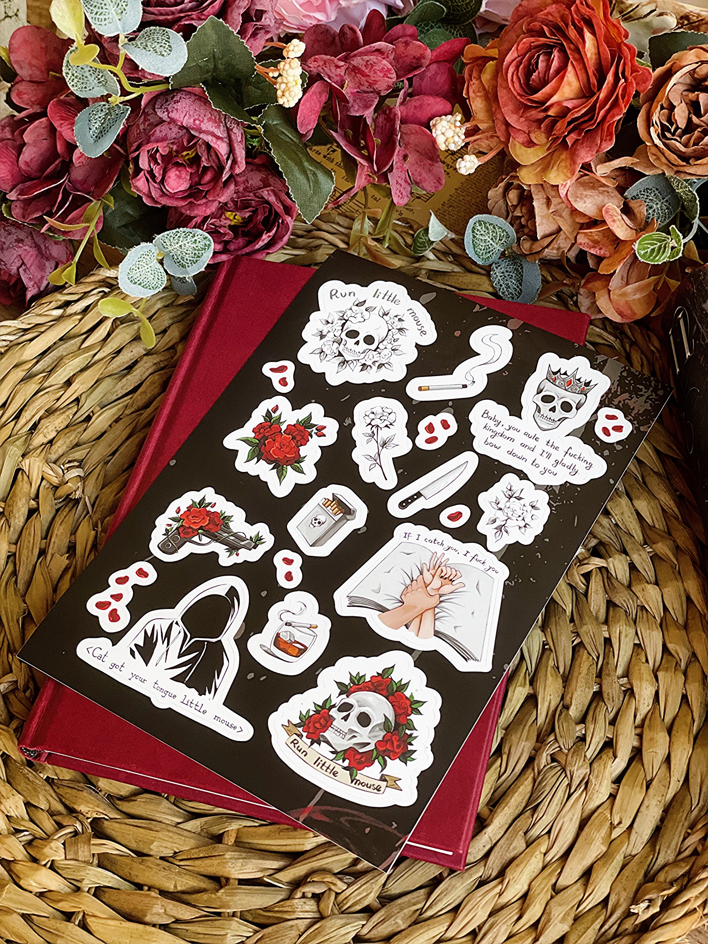 Stickers Haunting Adeline, Haunted Adeline OFFICIALLY LICENSED - Etsy