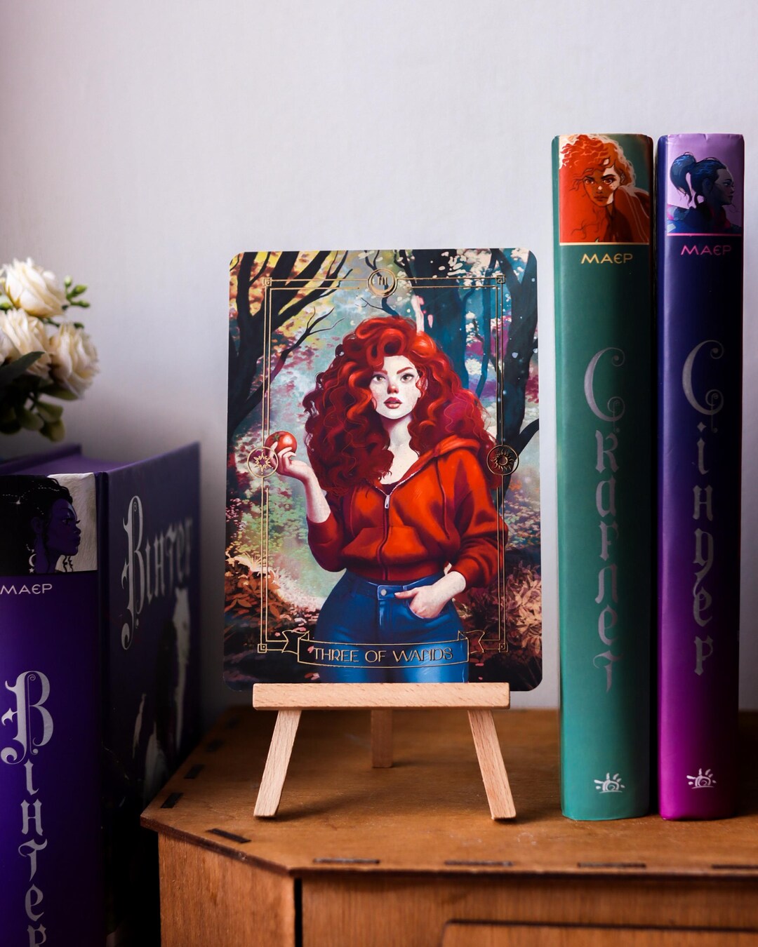 Scarlet Benoit - Tarot Card - the Lunar Chronicles - Etsy