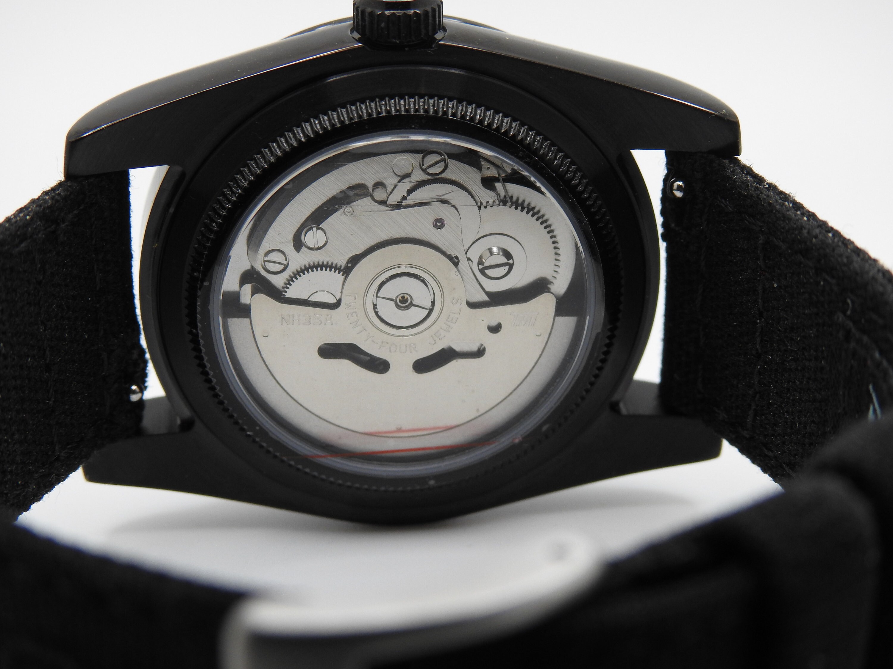 Custom Sakura Dial Watch 36mm Canvas Strap - Etsy