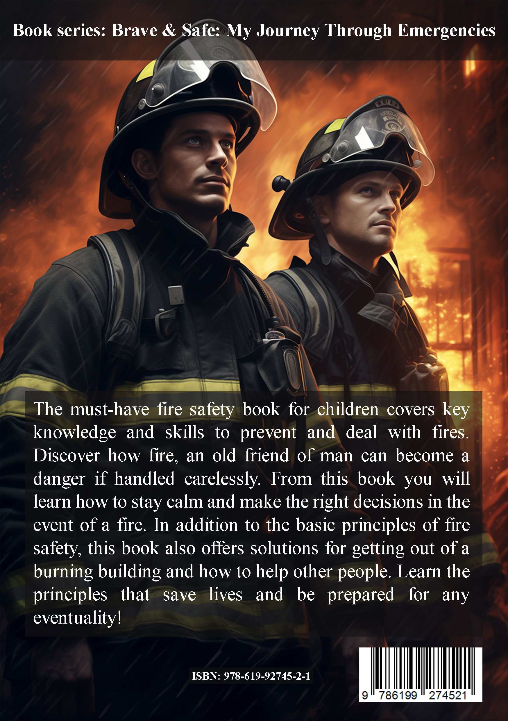 Fire Safety & Me, Educational Book for Children Aged 8, Fire Safety ...