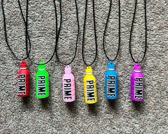 Prime Drink Necklace / Hydration Energy Drink Inspired Jewellery ...