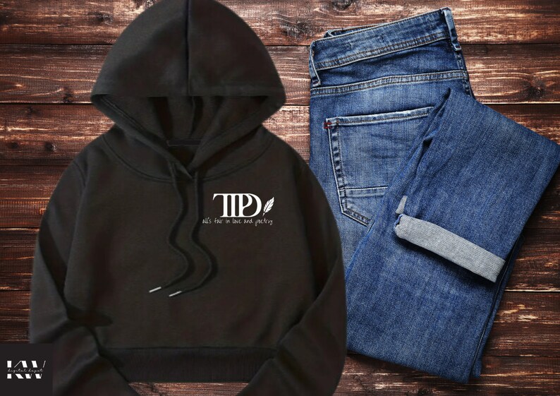 Black Hoodie Sweatshirt Taylor Swift Merch TPD Album Release Gifts for ...