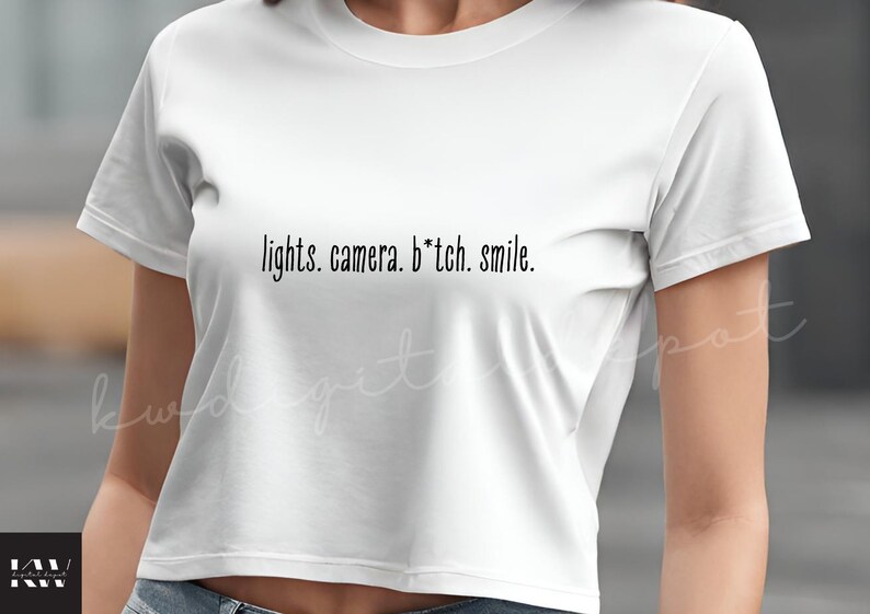 Cropped Tees Black White Taylor Swift Merch TPD Album Release Gifts for ...