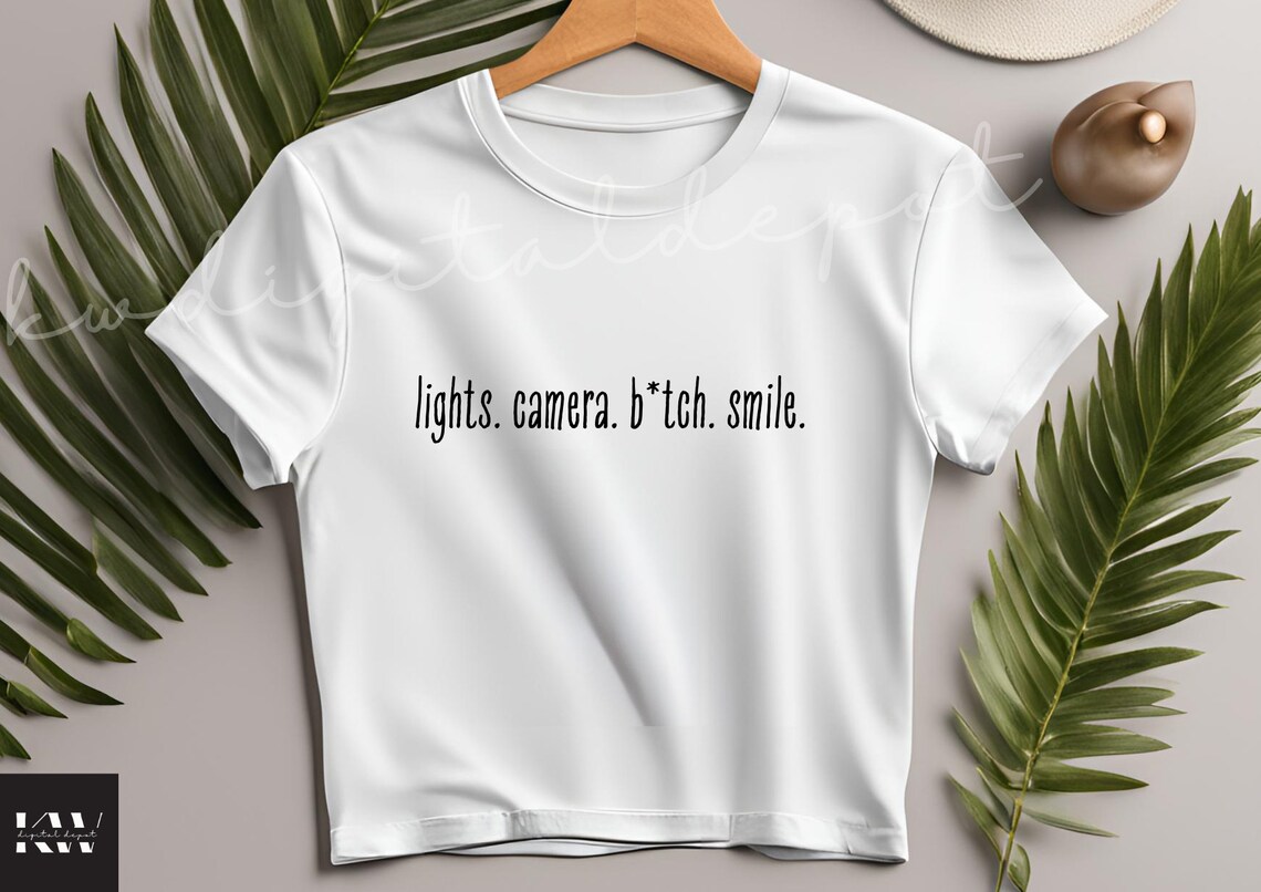 Cropped Tees Black White Taylor Swift Merch TPD Album Release Gifts for ...