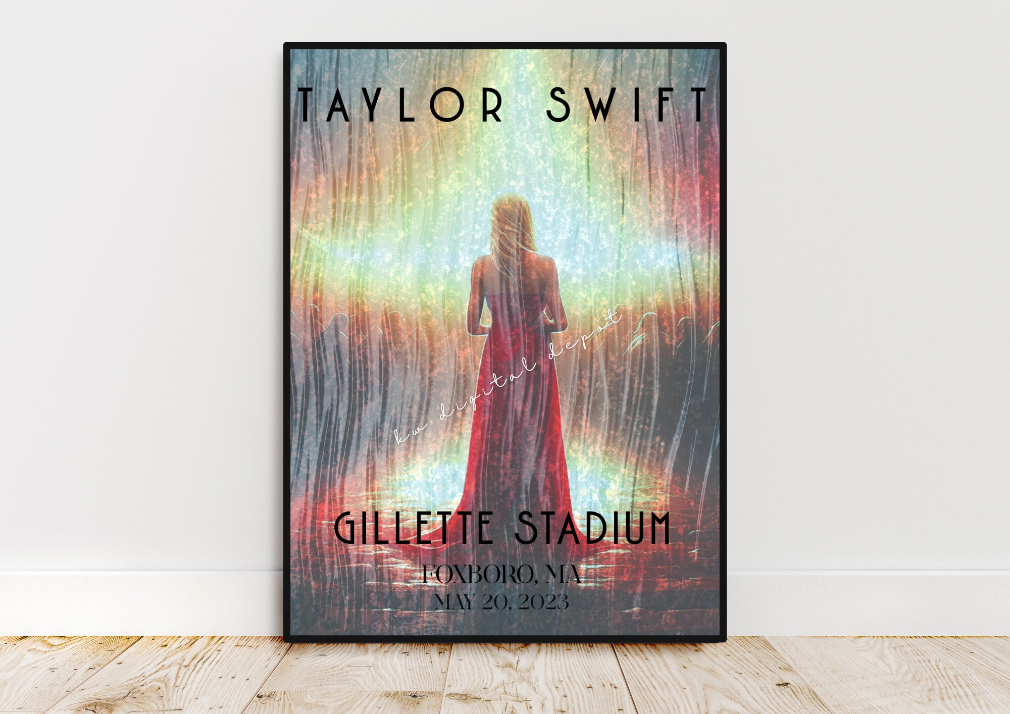 Digital Prints, Taylor Swift Prints, Stadium Tour, Eras Tour, Gillette ...