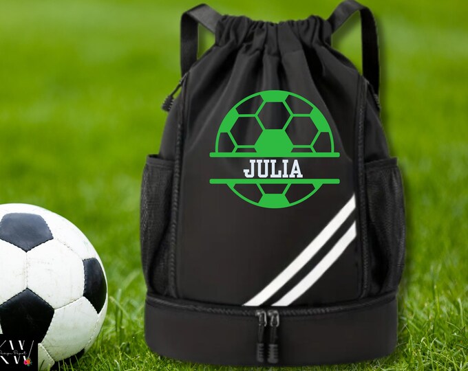 Personalized Sports Backpack - Etsy