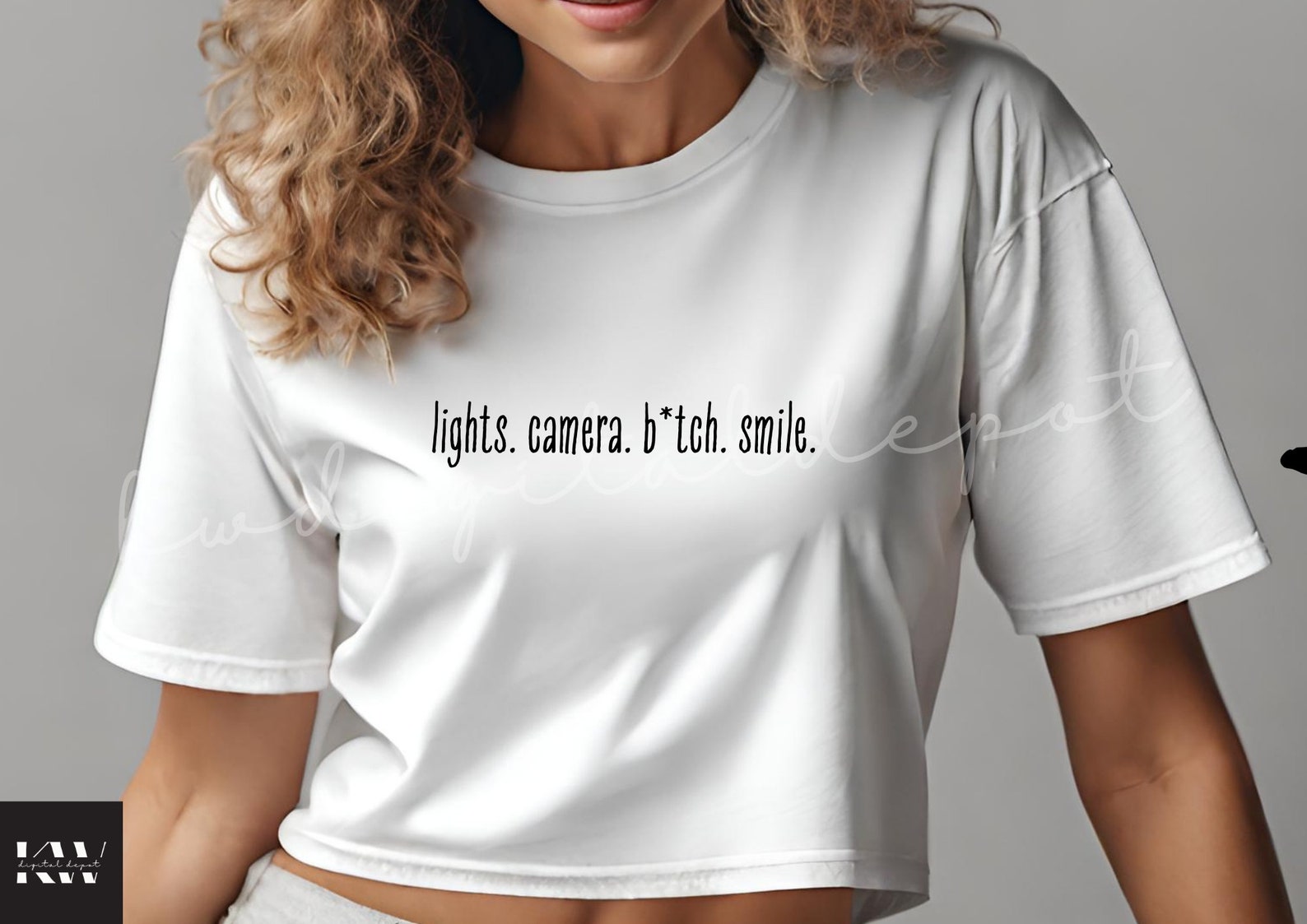 Cropped Tees Black White Taylor Swift Merch TPD Album Release Gifts for ...