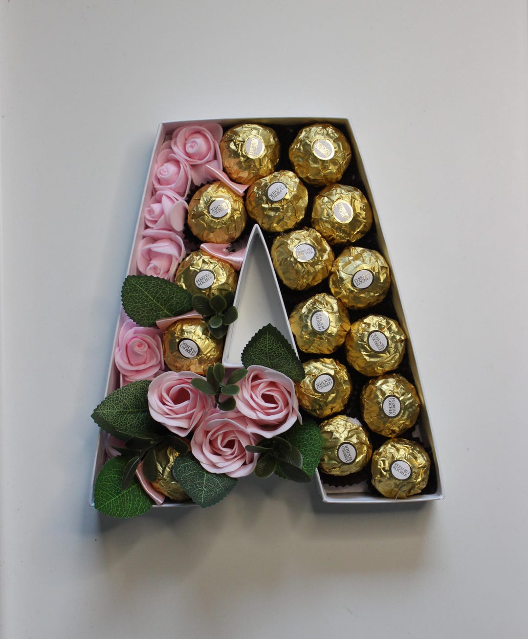 Sweets Chocolate Fillable Letters Boxes, Gift for Her, Birthday ...