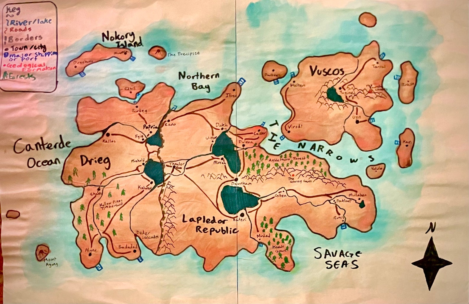 Custom TTRPG Tabletop Game Map - Etsy