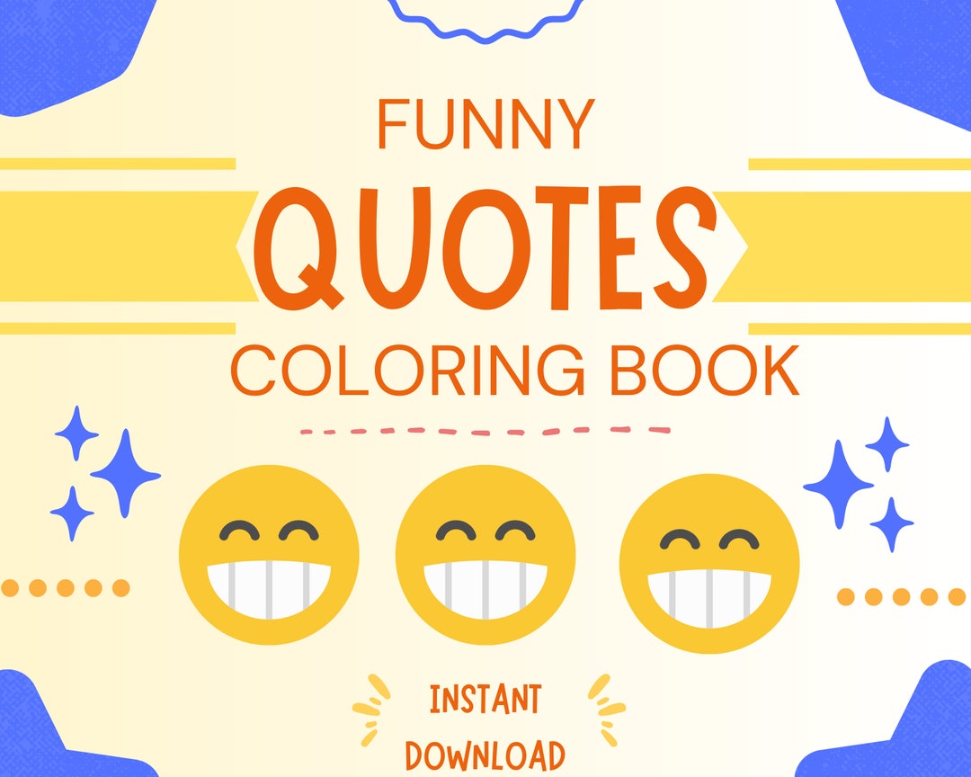 40 Adult Coloring Pages Funny Quotes/sarcasm Coloring Book, Adult ...