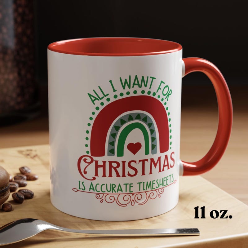 Christmas Timesheet - Etsy