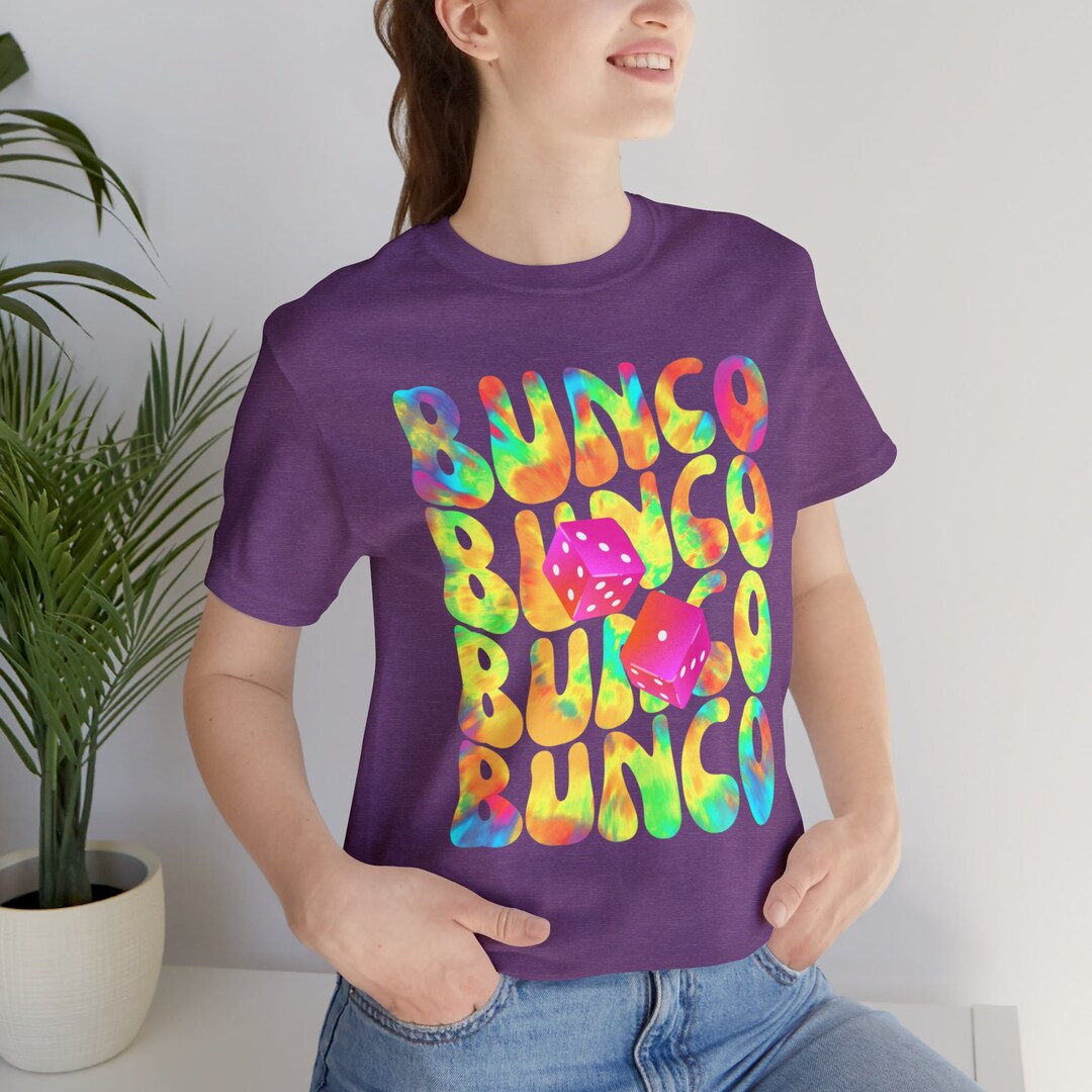 Bunco Babe Shirt, Bunco Time Shirt, Bunco Party Shirt, Retro, Vintage ...