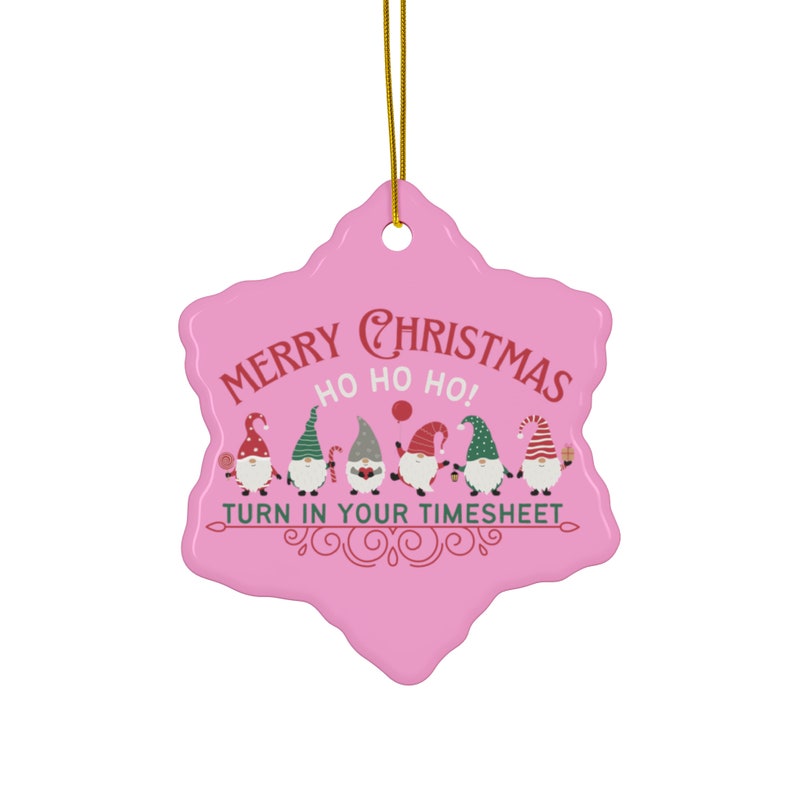 HR Ornament, Merry Christmas, Human Resources Christmas Tree Decor ...