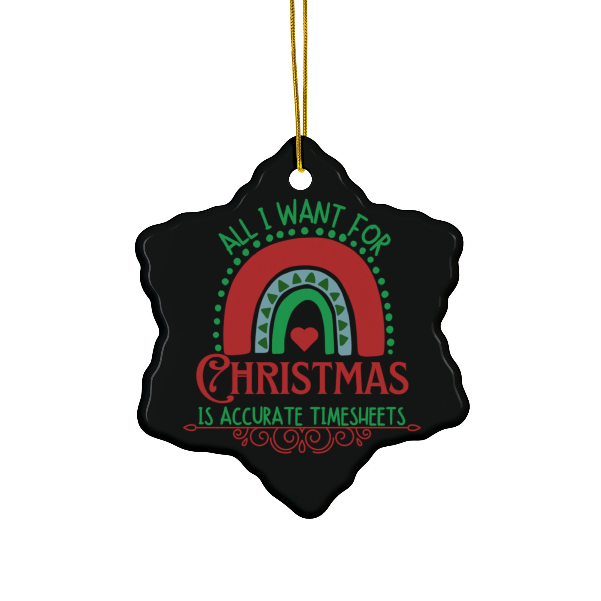 HR Ornament, Human Resources Christmas Tree Decor, Gift for HR Payroll ...