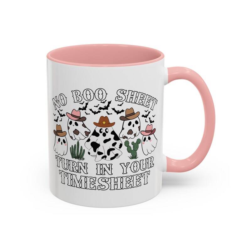 Human Resources Payroll No Boo Sheet Turn in Your Timesheet Coffee Mug ...