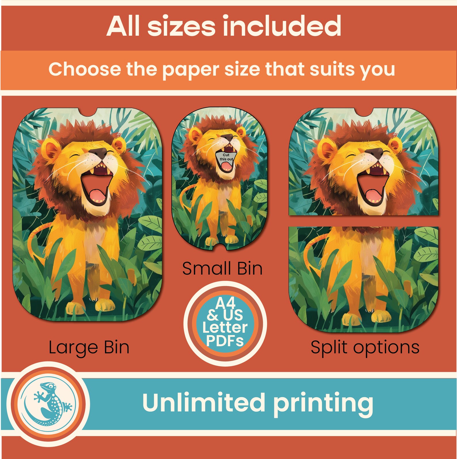 Feed the Lion Flisat Insert, Counting to 20 Activity, Printable ...