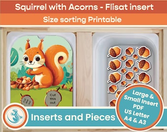 Flisat Insert Sort Rubber Ducks by Size, Matching Activity, Printable ...