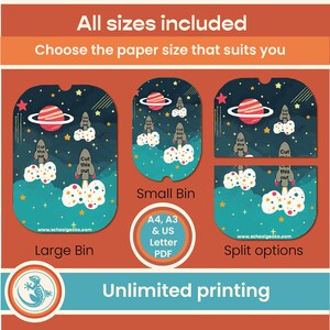 15 Size Sorting Printable Flisat Insert Bundle. Size Sorting Activity ...